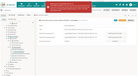 [joc 1844] support rename operation for deployed objects sos jira