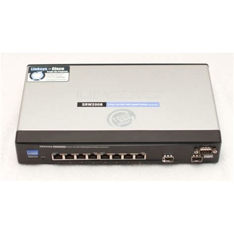 Linksys SRW Port Managed Gigabit Ethernet Switch