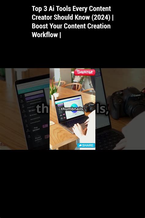 Top 3 Ai Tools Every Content Creator Should Know 2024 Boost Your Content Creation Workflow