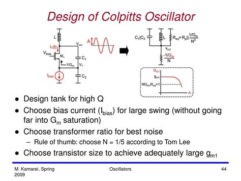 Colpitts Oscillator Design Procedure At James Barry Blog