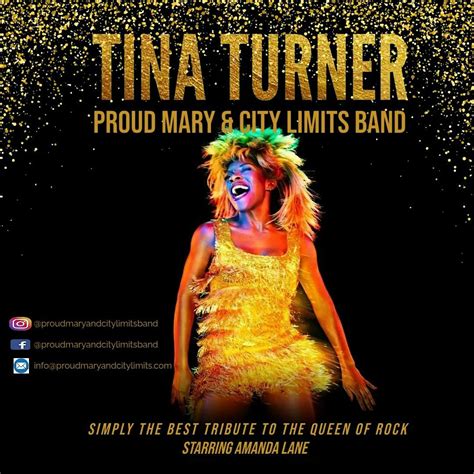 Tina Turner Tribute Proud Mary And City Limits Band Wexford Talbot Hotel Wexford 4 April 2026