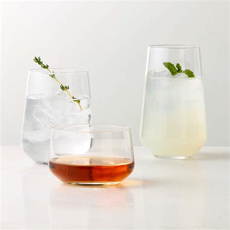 Muse Highball Glasses Set Of 6 Reviews Cb2