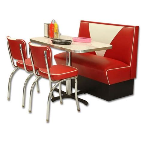 Hot Item American Midcentury Retro Restaurant Dining Table And Chair