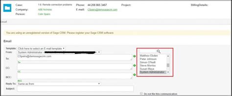 Modifying The Values Of User Select Field Of Email Editor Screen In Sage Crm Sage Crm Tips