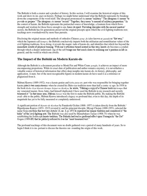 The Bubishi Creator And Product Of History Pdf Karate Unrest