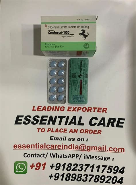 Cenforce Sildenafil Citrate Tablet 100 Mg At ₹ 180stripe Cenforce