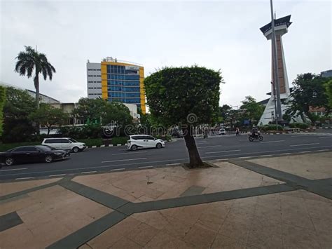 The Public Space Of The City Park In The Simpang Lima Area Semarang City Indonesia Is A