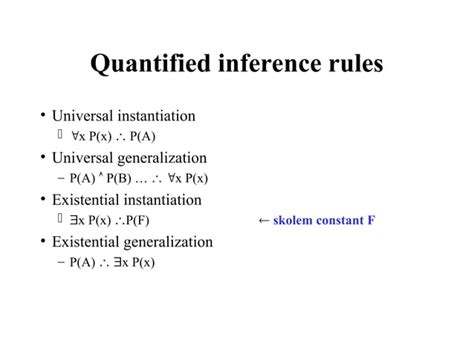 propositional and first order logic different chapters ppt