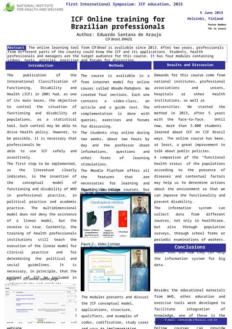Pptx Cif Classificação Internacional De Funcionalidade Dokumentips