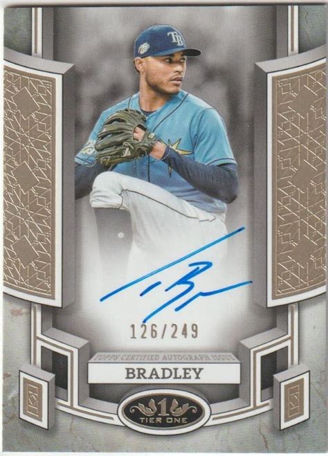 Taj Bradley [holo Gold Foil] Boa Tb Prices 2024 Topps Tier One Break