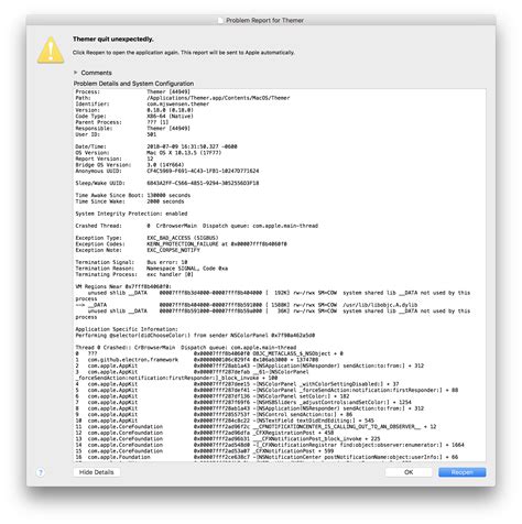 Segmentation Fault On Color Picker Close Issue Electron Electron GitHub