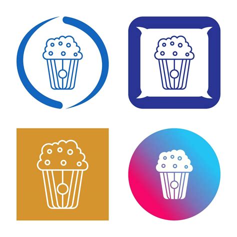 Pop Corn Vector Icon 34427523 Vector Art At Vecteezy