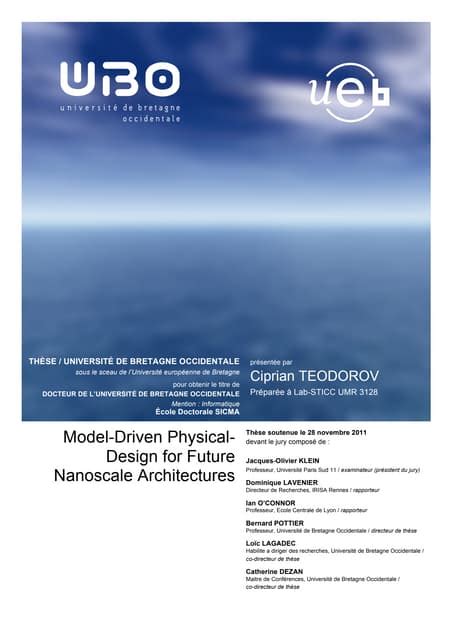 Ph D Model Driven Physical Design For Future Nanoscale Architectures Pdf