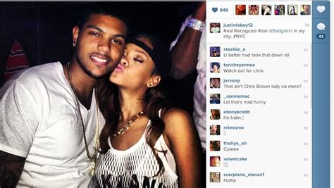 Rihanna Fan Kiss Sparks Response From Chris Brown On Twitter