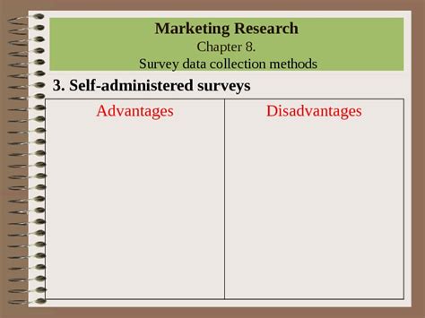 Marketing Research Chapter 8 Survey Data Collection Methods