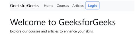 Npm React Bootstrap Geeksforgeeks