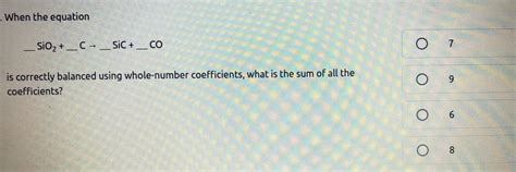 answered when the equation sio2 c sic … bartleby