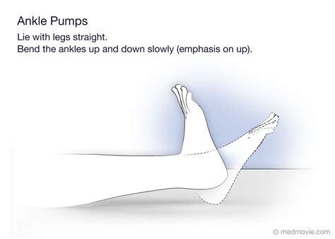Ankle Pump Exercise Instructions At Grace Makin Blog