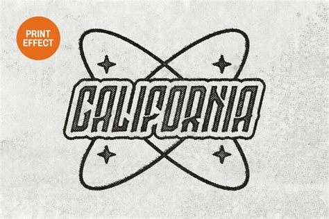 Print Halftone Text Effect