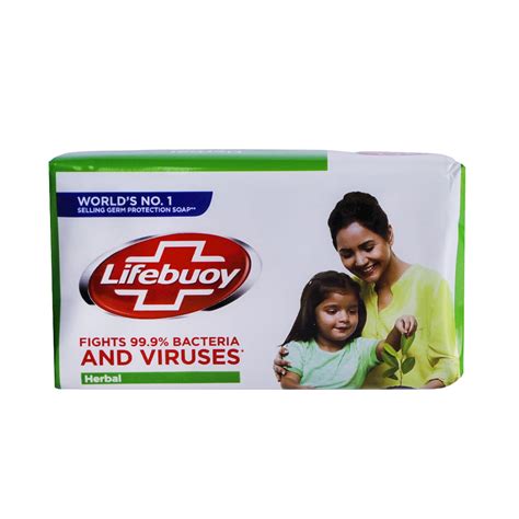 Lifebuoy Soap Herbal Active Nature Care 128 Gm Al Fatah
