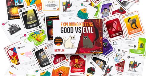 Exploding Kittens Good Vs Evil Dicebreaker