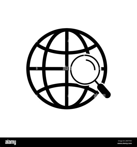 internet - globe icon vector design template Stock Vector Image & Art - Alamy