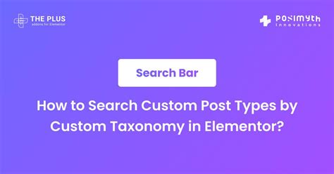 How To Search Custom Post Types By Custom Taxonomy In Elementor The Plus Addons For Elementor