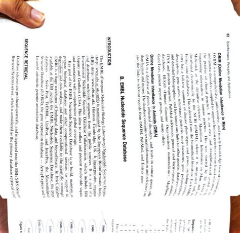 Ncbi Embl Notes Bioinformatics Unit Notes PDF