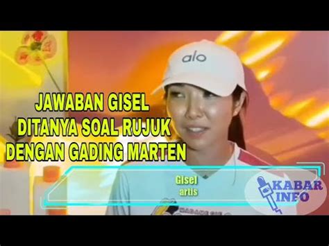 JAWABAN GISEL DITANYA SOAL RUJUK DENGAN GADING MARTEN - YouTube