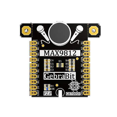 ماژول تقویت کننده میکروفون Gebrabit Max9812 ردرونیک
