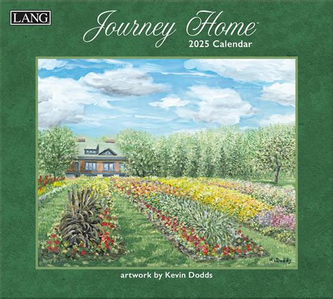 Lang Journey Home 2025 Wall Calendar 25991001920 Office