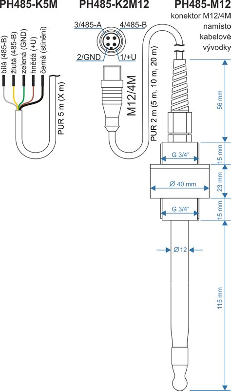 PH Probes With RS ModbusRTU Output FIEDLER Electronics For Ecology