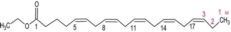 Chemical Structure Of Eicosapentaenoic Acid Ethyl Ester Epa Ethyl Ester Download Scientific