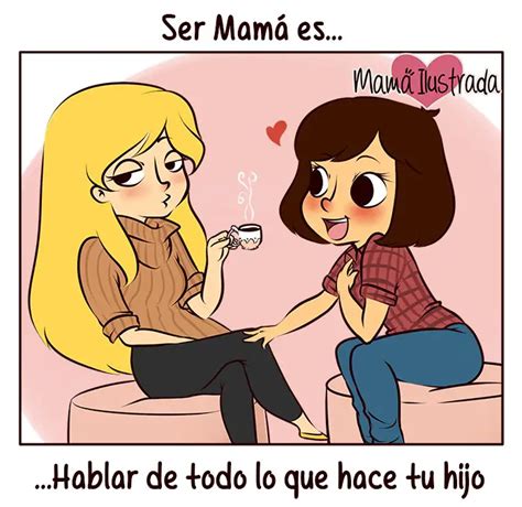 16 Comics Que Muestran Lo Adorable Que Es Ser Mamá