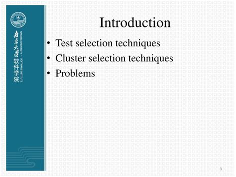 Ppt Improving Cluster Selection Techniques Of Regression Testing By Slice Filtering Powerpoint