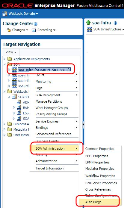 New Featureoracle Soa 12c Auto Purge