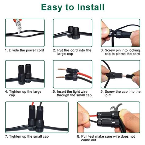 20pcs Low Voltage Landscape Wire Connector Easy Grandado
