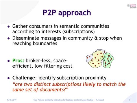 Tree Pattern Similarity Estimation For Scalable Content Based Routing
