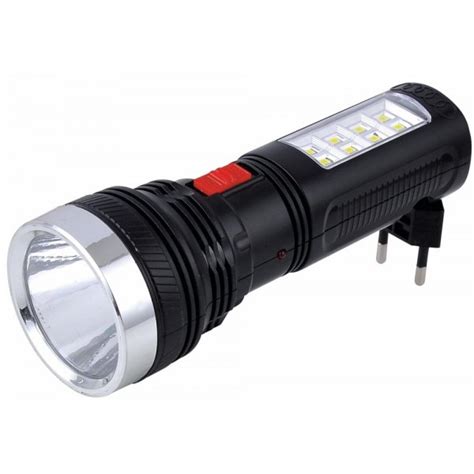 Lanterna Led Reincarcabila Amio Yj 227 Negru Emag Ro
