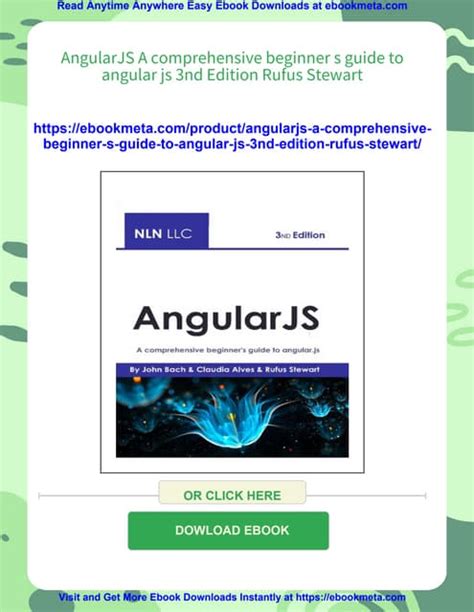 Angularjs A Comprehensive Beginner S Guide To Angular Js 3nd Edition