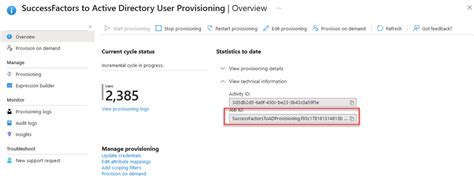 automating full synchronization cycle start of an hr driven
