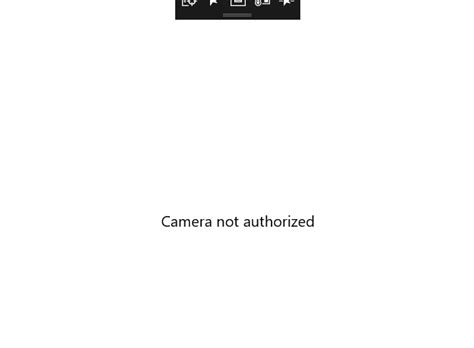Camera Not Authorized Message Is Showing Issue Microsoft React Native Windows GitHub