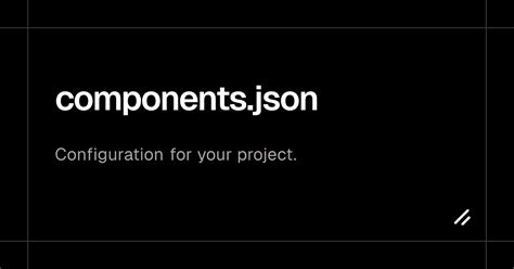 Componentsjson Shadcnui