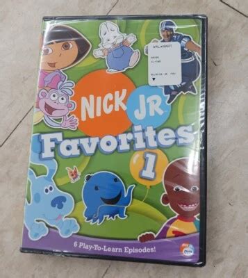 Nick Jr Favorites Vol 1 Dvd 2005 Dora Grelly Usa