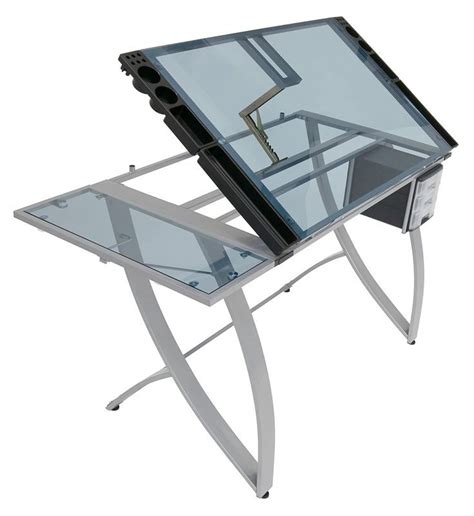 Studio Designs Futura Advanced Drafting Table With Side Shelf