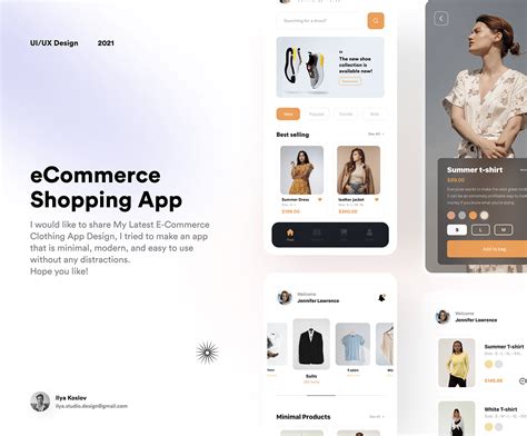 Ecommerce App Ui Behance