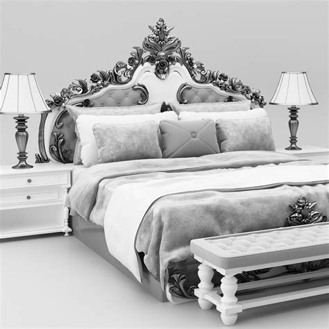 Luxury Bed Model Turbosquid 1484458