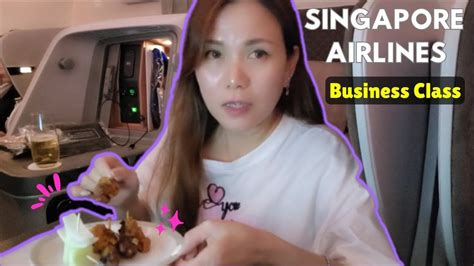 Singapore Airlines Business Class Review Sg Perth Travel Foodie