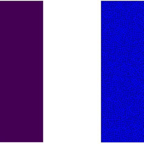 density contours left and troubled cell location right at initial