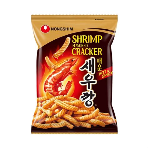 Chipsy Krewetkowe Pikantne 75g Nongshim 8801043001786 • Cena Opinie • Chipsy Chrupki